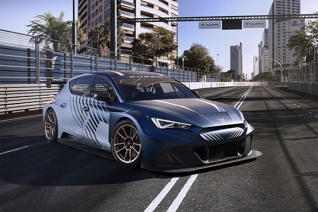 Cupra Leon E-Racer Sporty Car Wall Poster - 12x18 Inch Laminated Poster ...