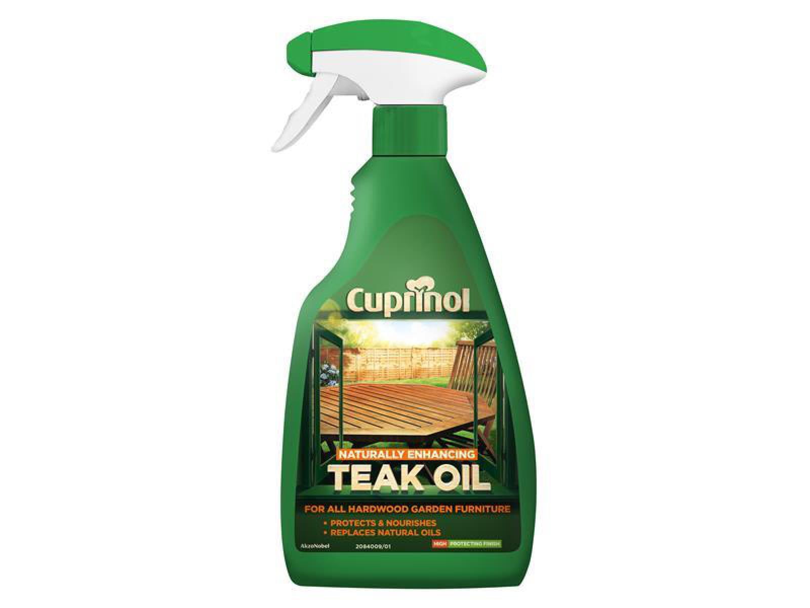 Cuprinol - Naturally Enhancing Teak Oil Clear Spray 500ml - Walmart.com