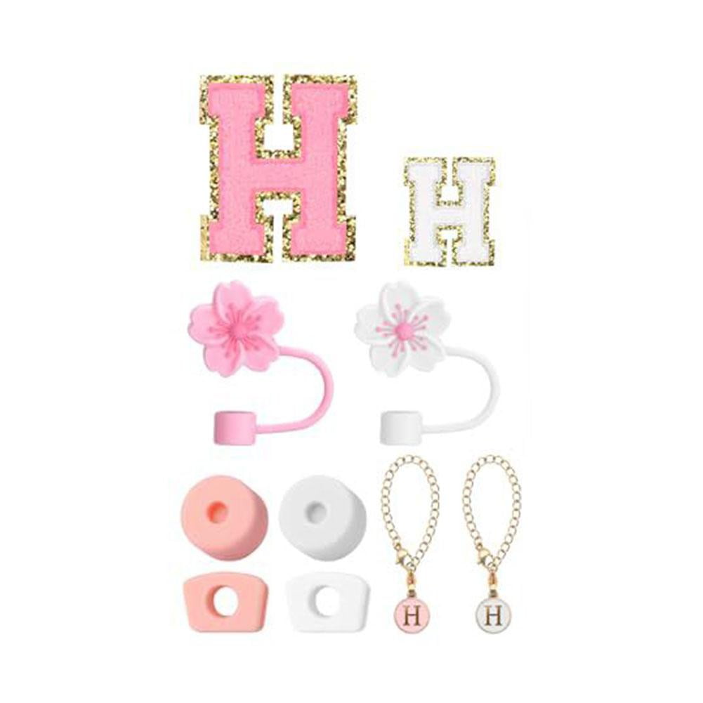 Cups Accessories Set for Cups,Flower Straw Cover for 10 mm Straws ...