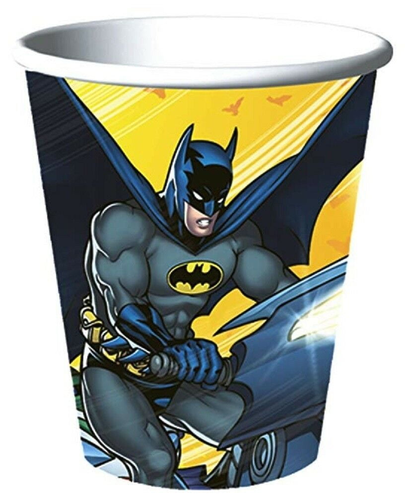 Cups - Batman - 9oz Paper - 8ct - Walmart.com