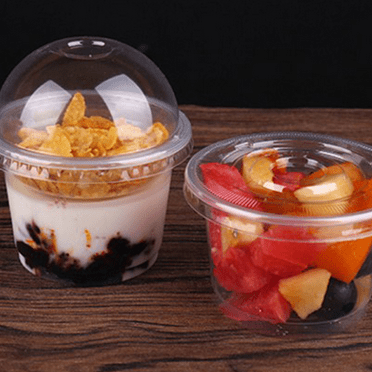 Food Grade Pudding Cup Disposable Thickeneded Hard Plastic Mousse Cup ...