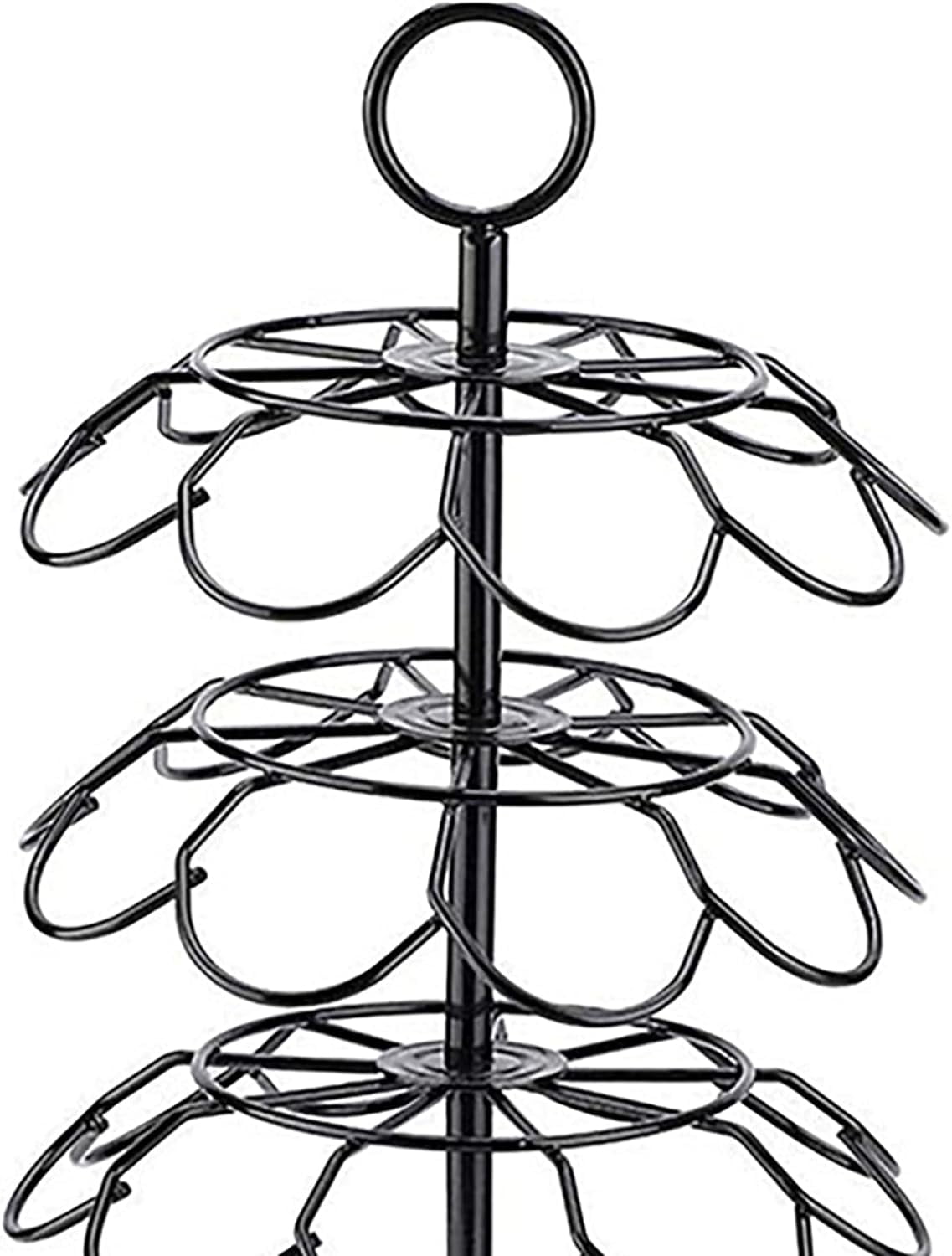 Cups Holder,Cup Carousel,36 Holes Coffee Capsule Rack 360 Degree ...