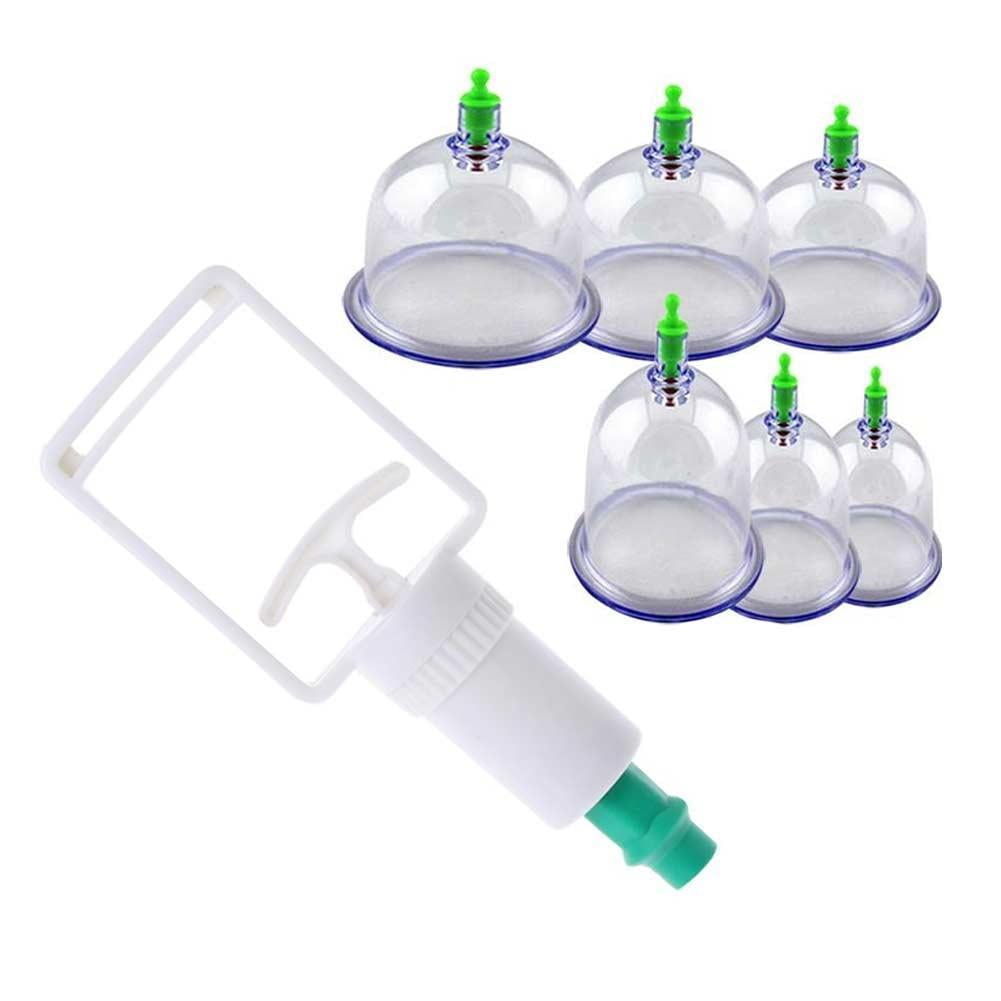 CupsSuction Pump SET body Health Cupping Therapy Hijama Grip New T2 ...