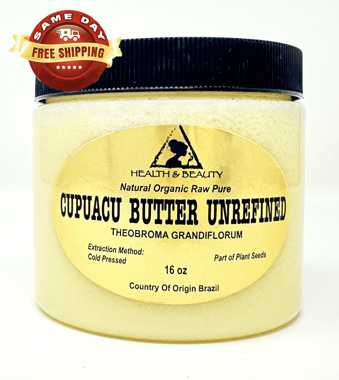 Cupuacu Butter Unrefined Organic Extra Virgin Cold Pressed Raw Pure 32 ...