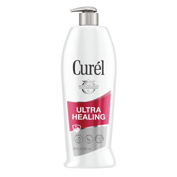 Curél Ultra Healing Intensive Fragrance-Free Lotion, Extra-Dry Skin ...