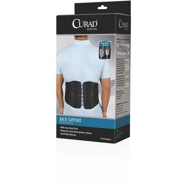 Curad Back Support with Dual-Pulley System - Walmart.com