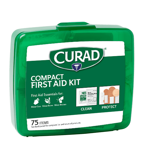 Curad Compact First Aid Kit 1 Each - Walmart.com