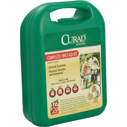 Curad Complete First Aid Kit 175PC, Each - Walmart.com