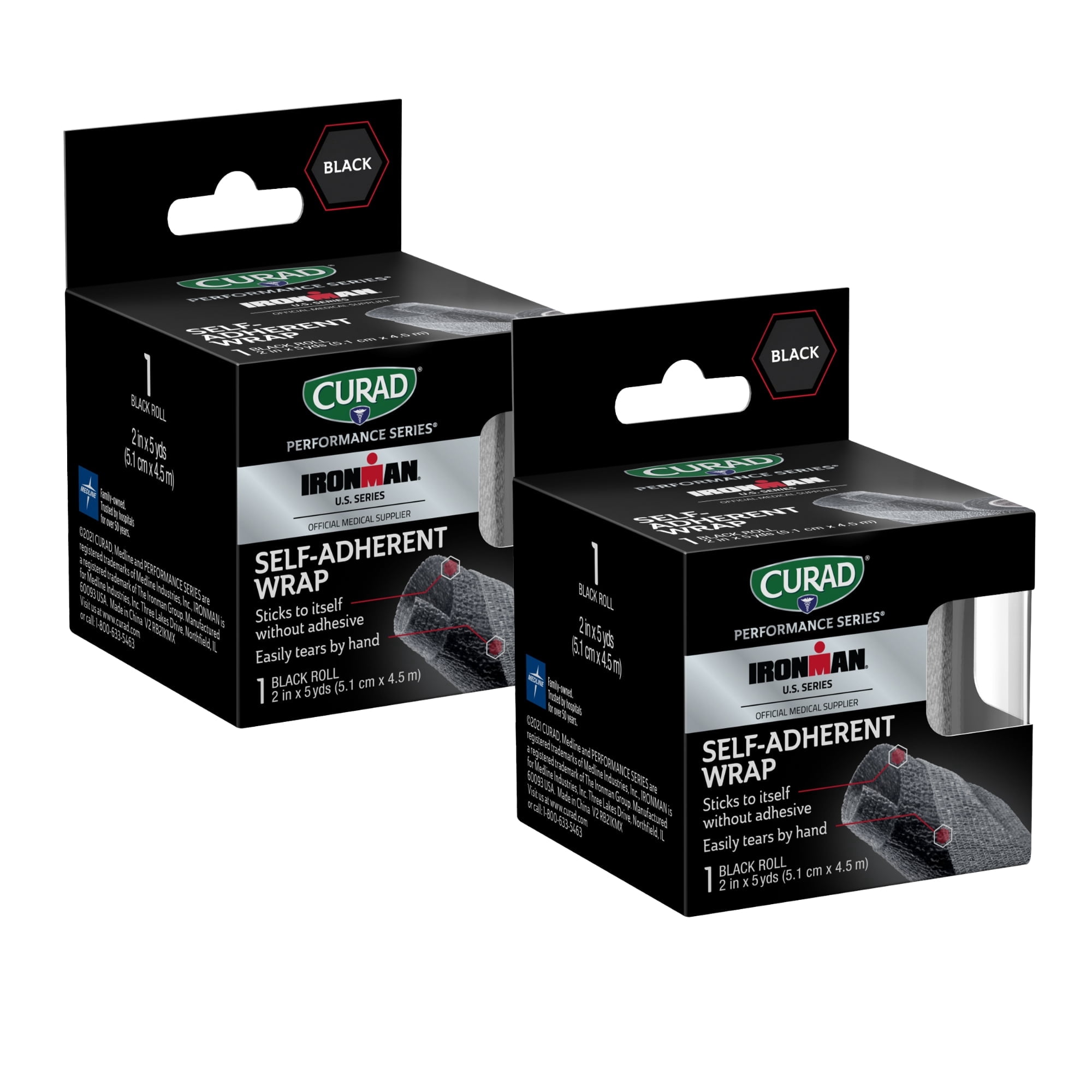 Curad Performance Series Self-Adherent Wrap, 2″ x 5 yds Medical ...