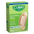 Curad Sensitive Skin Bandages Spots 50 Each HSA/FSA Eligible - Walmart.com