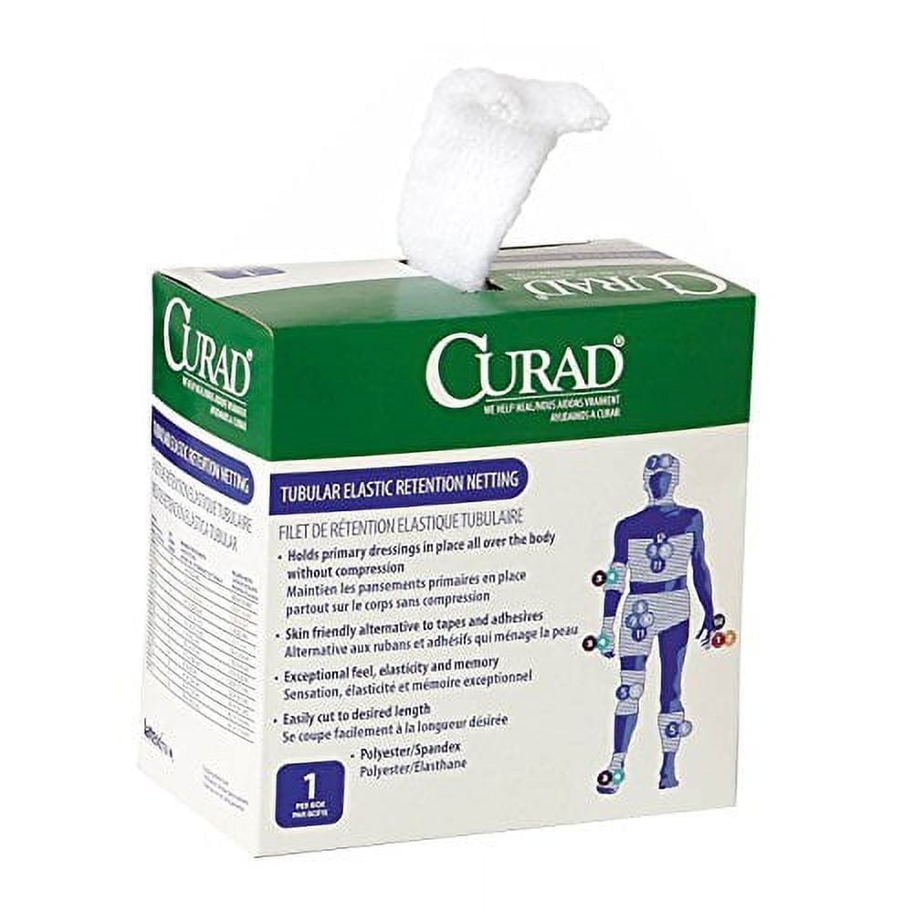 Curad Medical Bandage Mesh Wrap, Stretch Tubular Elastic Retention ...
