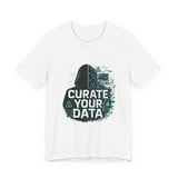 Curate Your Data Graphic Tee, Hacker Silhouette Data Science Retro ...