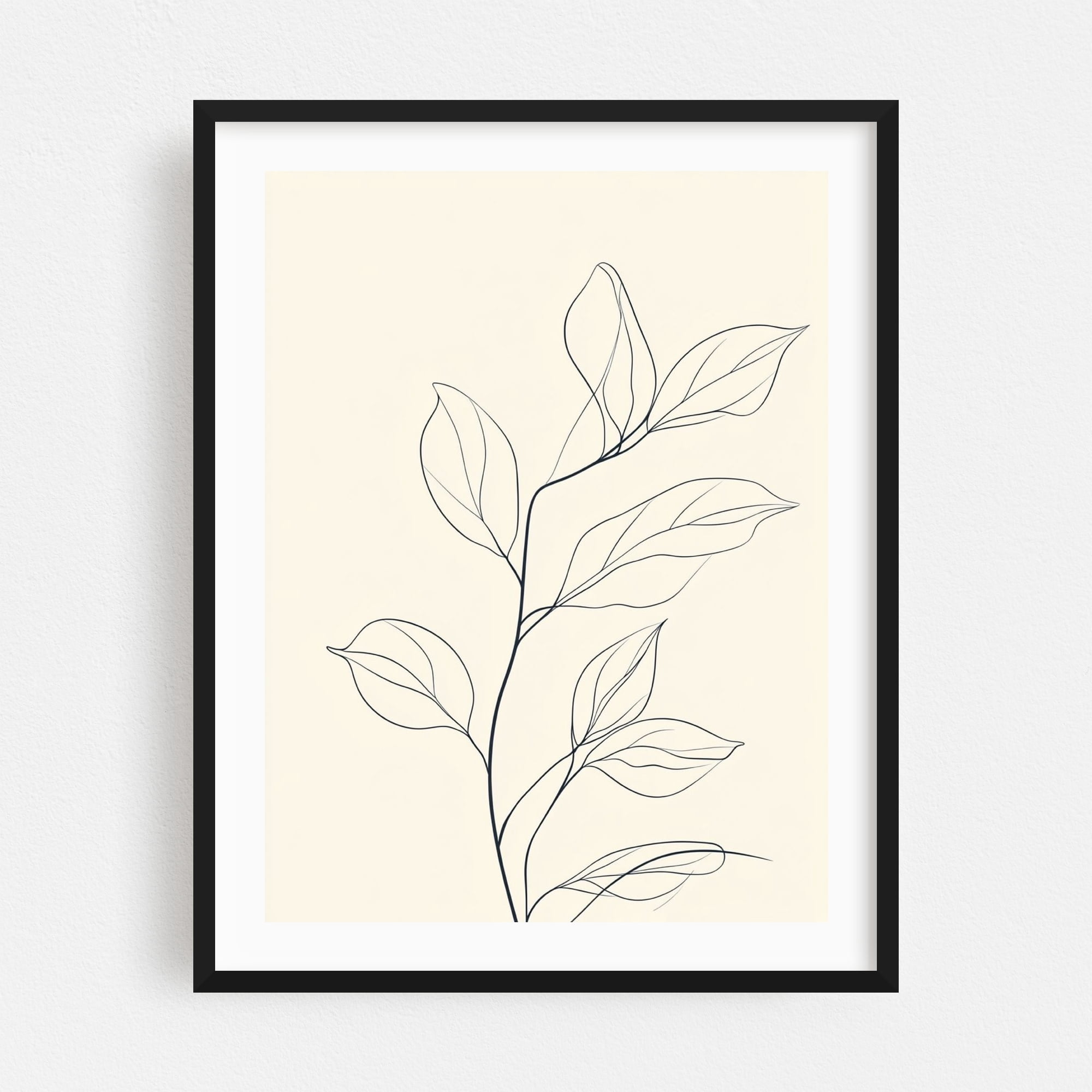 Curated Minimalist Floral Line Art - Line Drawing Line Art Minimalist ...
