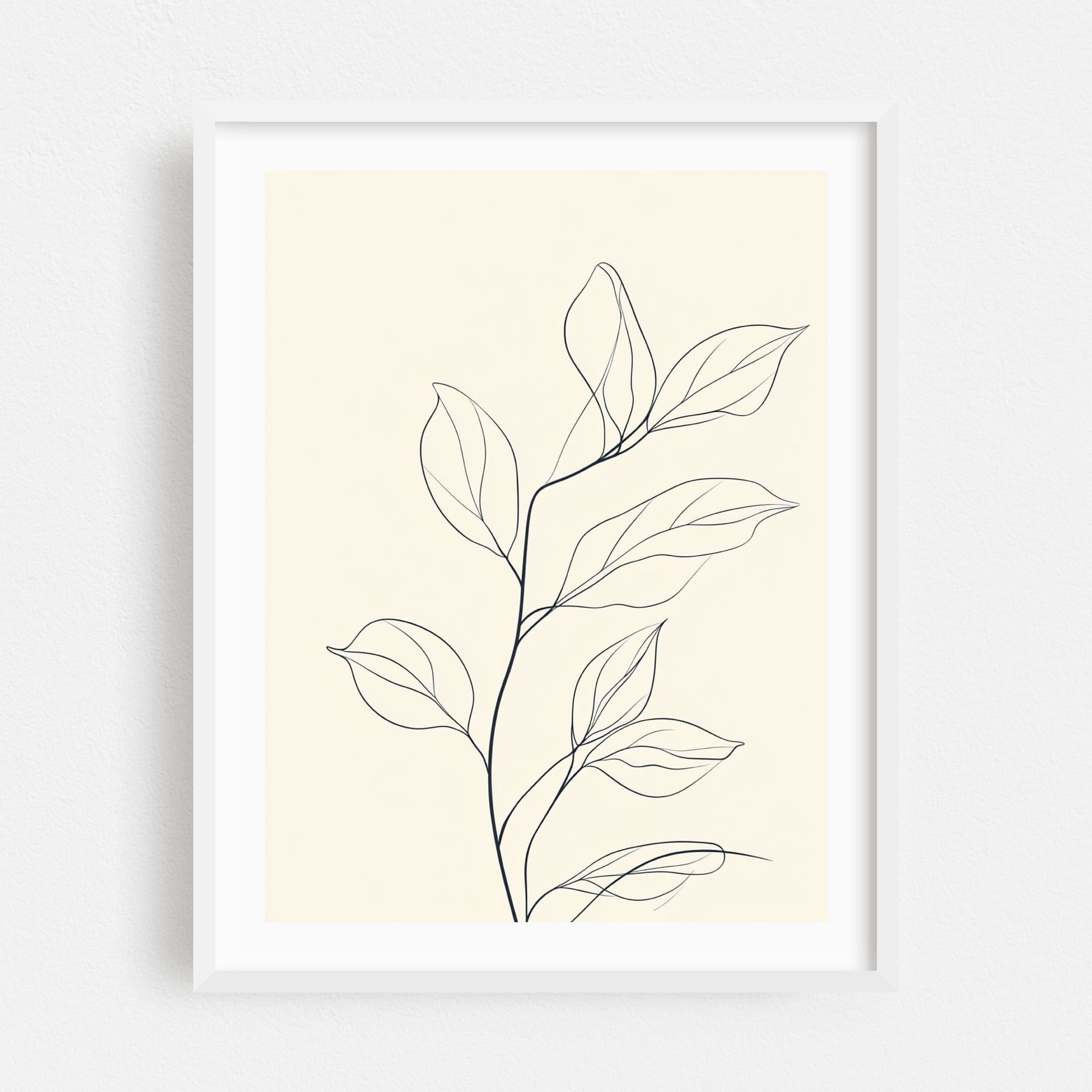 Curated Minimalist Floral Line Art - Line Drawing Line Art Minimalist ...