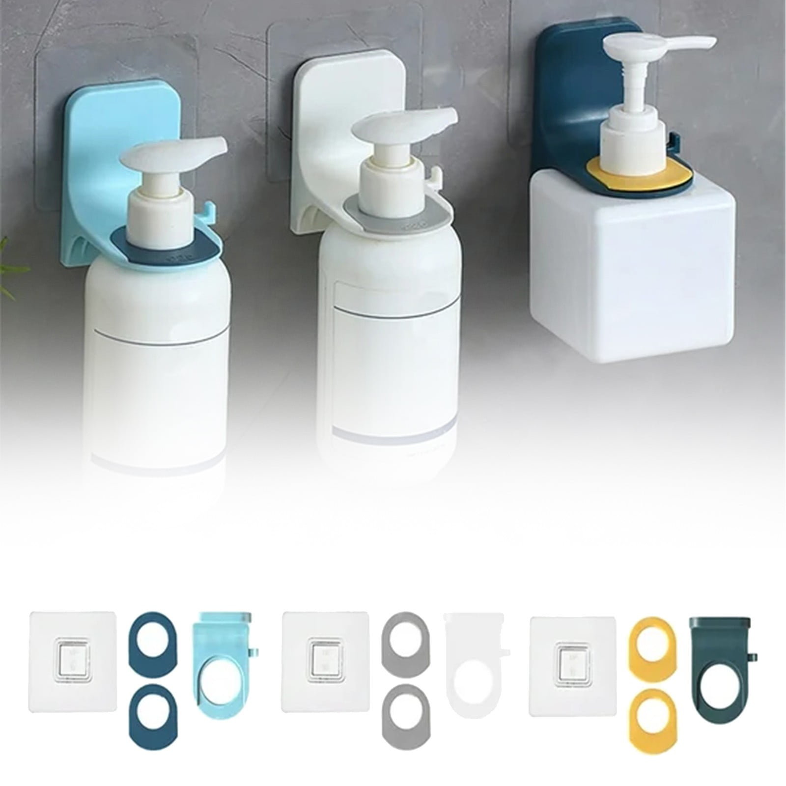 【Curated Selection】Dreamyjuly Body Wash Bottle Rack Hook Adhesive ...