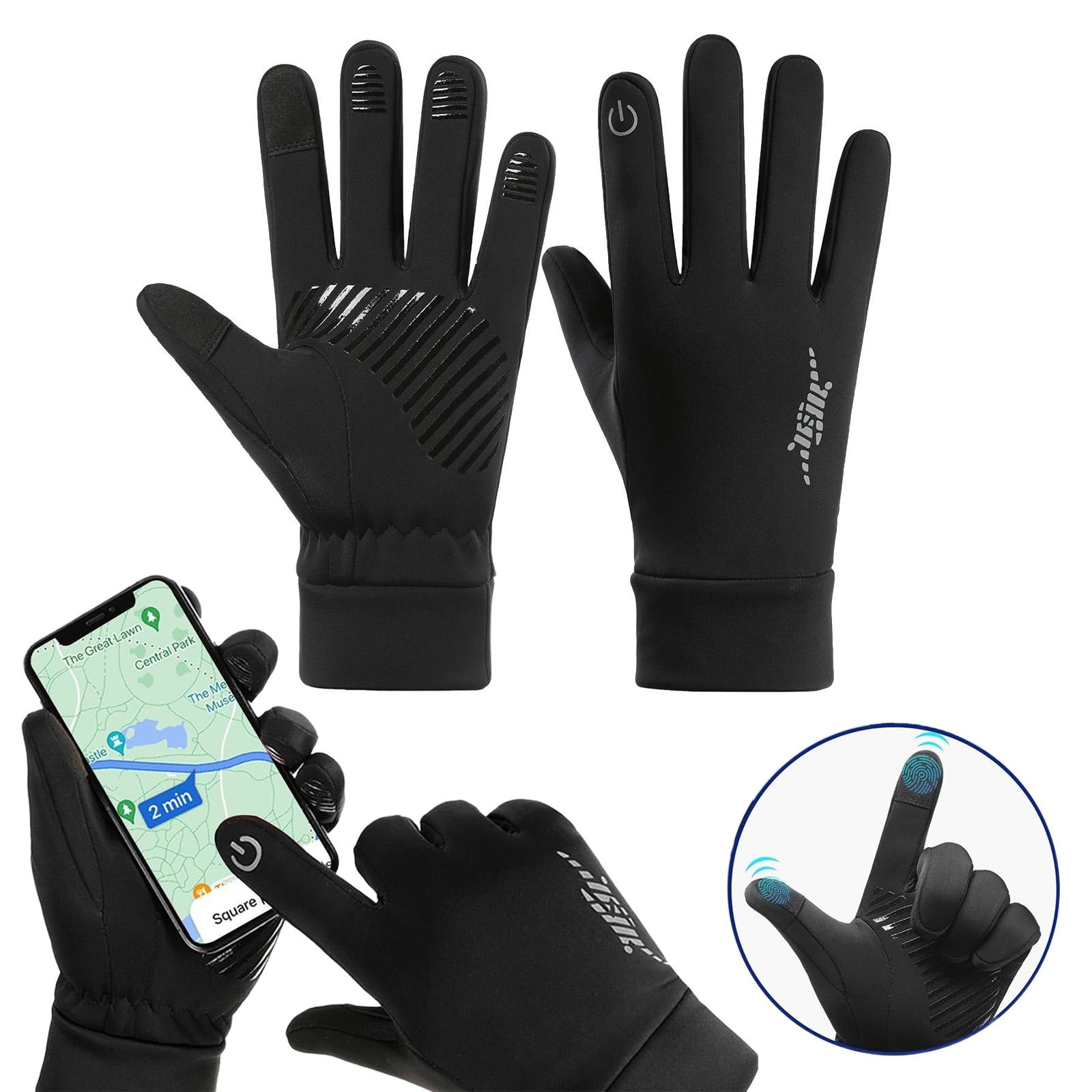 【Curated Selection】Dreamyjuly Screen Winter Gloves 2026 Gloves for Men ...