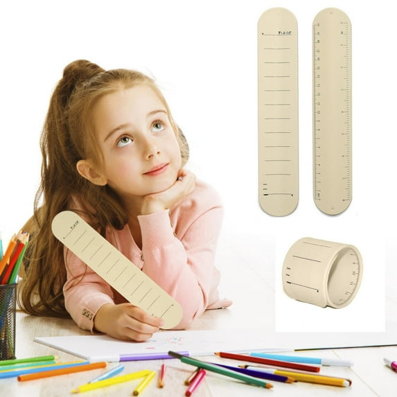 【Curated Selection】Dreamyjuly Silicone Memo Wrist Band Measure Ruler ...