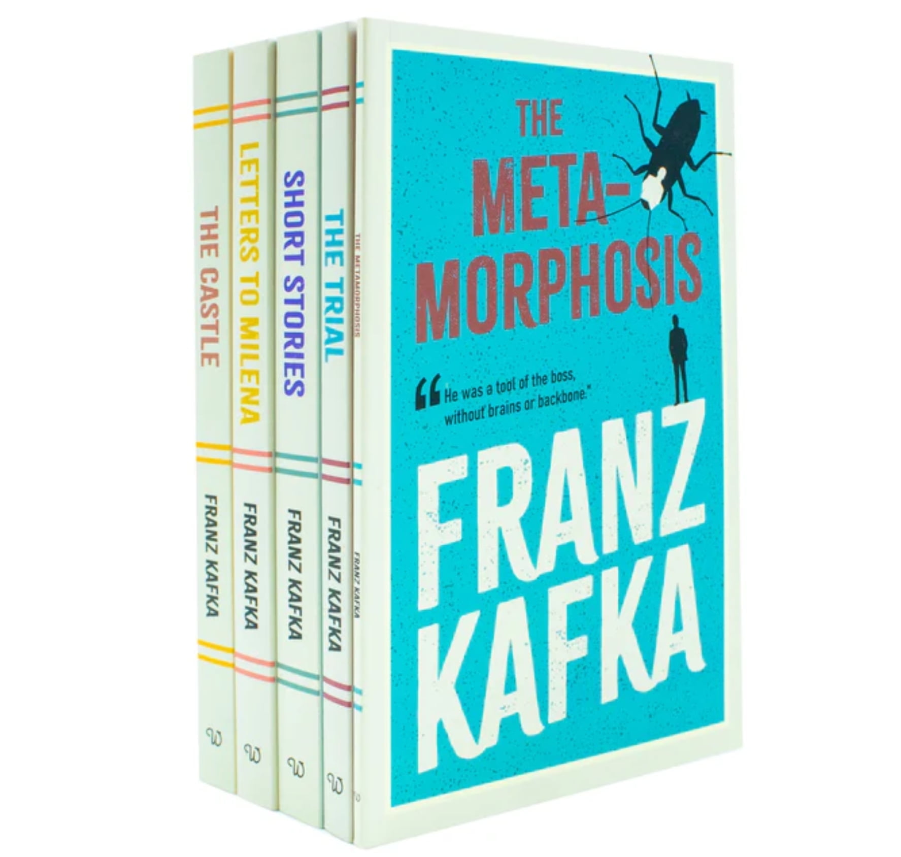 Curated Works of Franz Kafka 5 Books Collection Boxed Set(The Trial ...