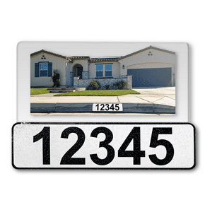 Reflective House Numbers