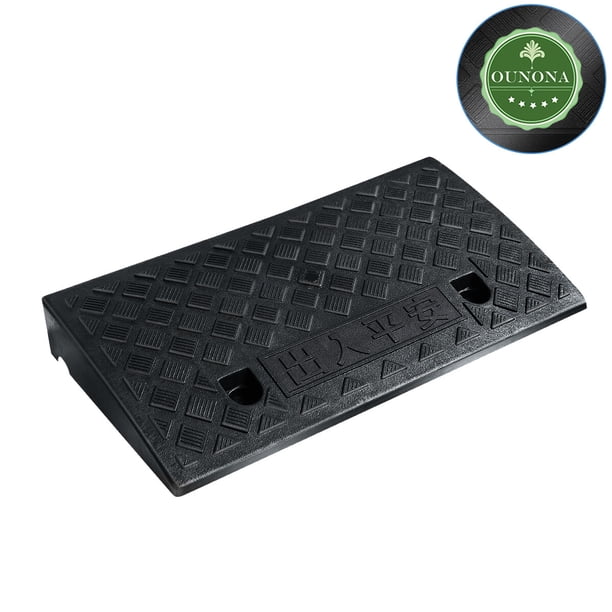 Curb Ramp Portable Lightweight Heavy Duty Plastic Threshold Ramp for ...