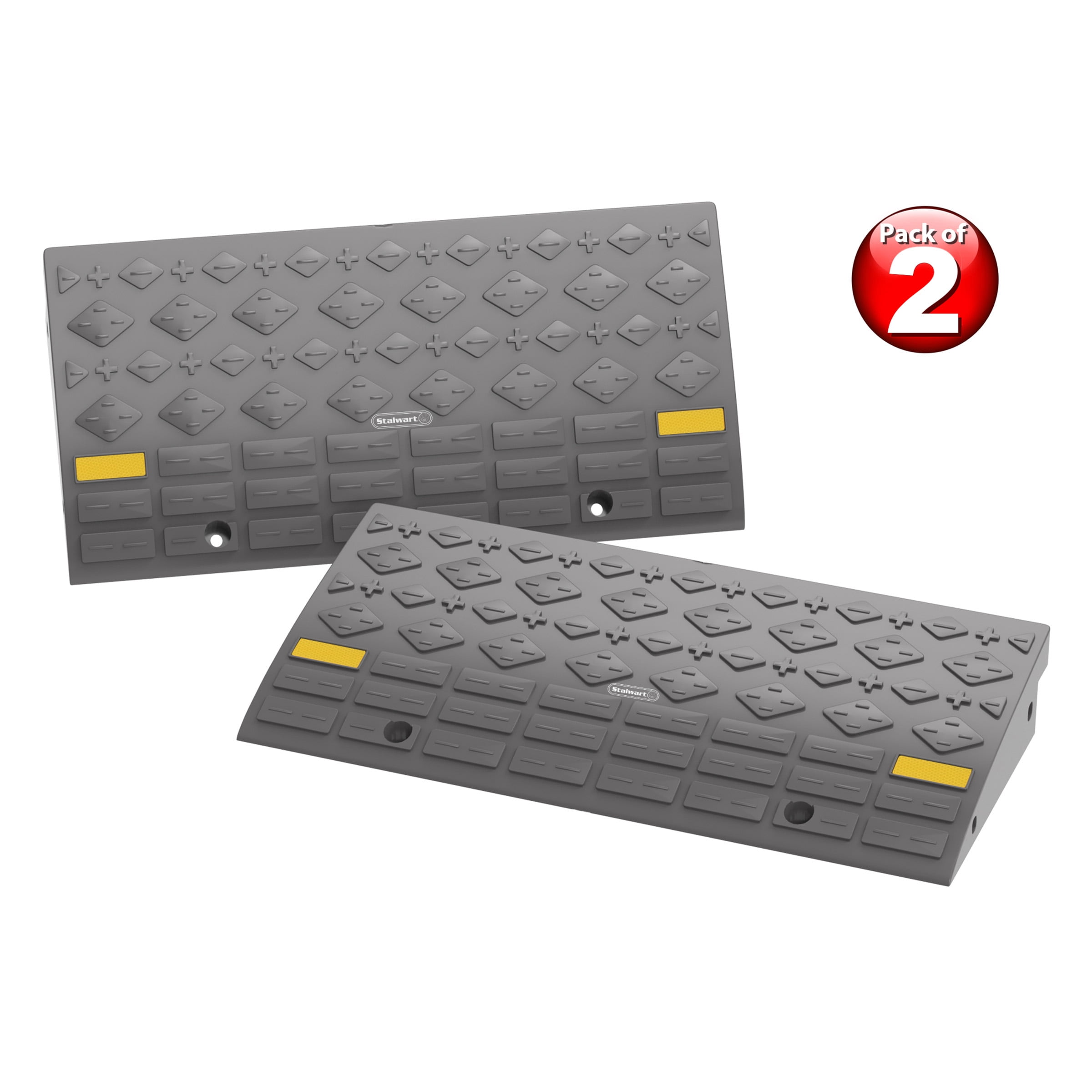 Free Shipping! Curb Ramps- 4 Ton Capacity Ramp Set for Cars Vehicles ...