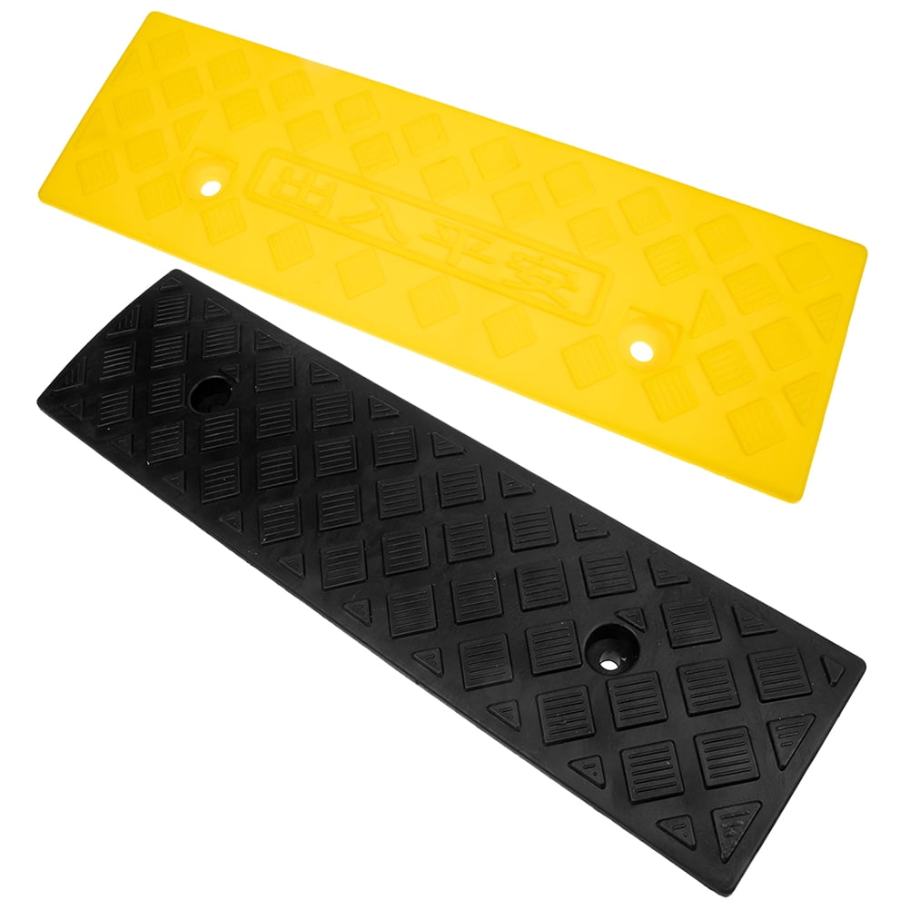 Curb Ramps for Driveway Loading Dock 2 Pcs Triangle Heavy Cars ...