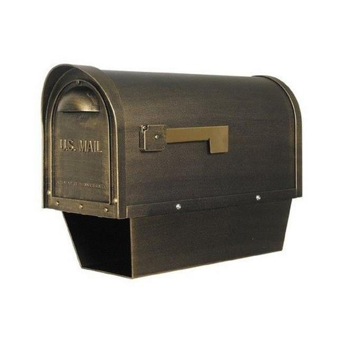 Classic Accessories Heavy Duty Curbside Mailbox with Paper Tube-Copper ...