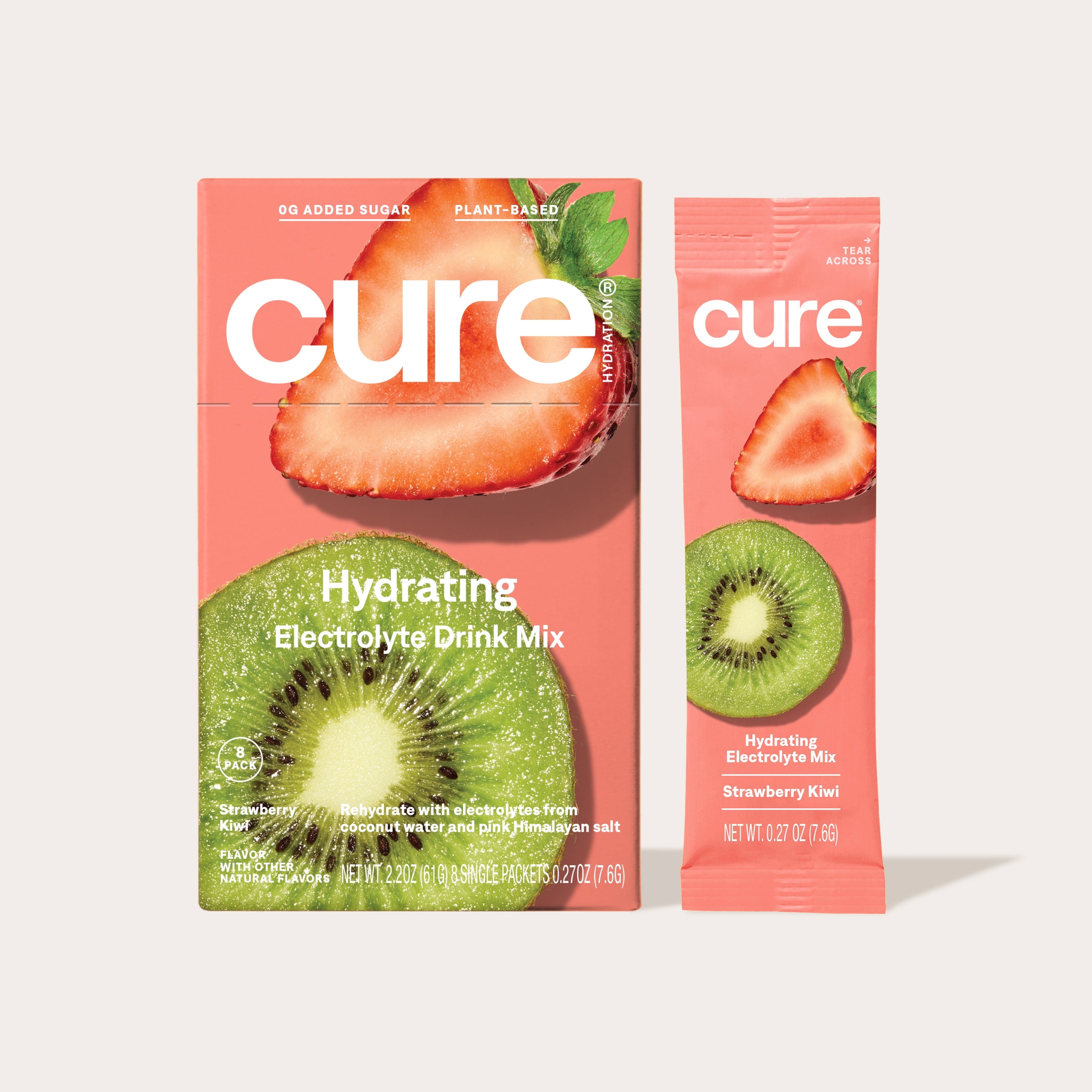 Cure Hydrating Plant Based Electrolyte Mix | Powder for Dehydration ...