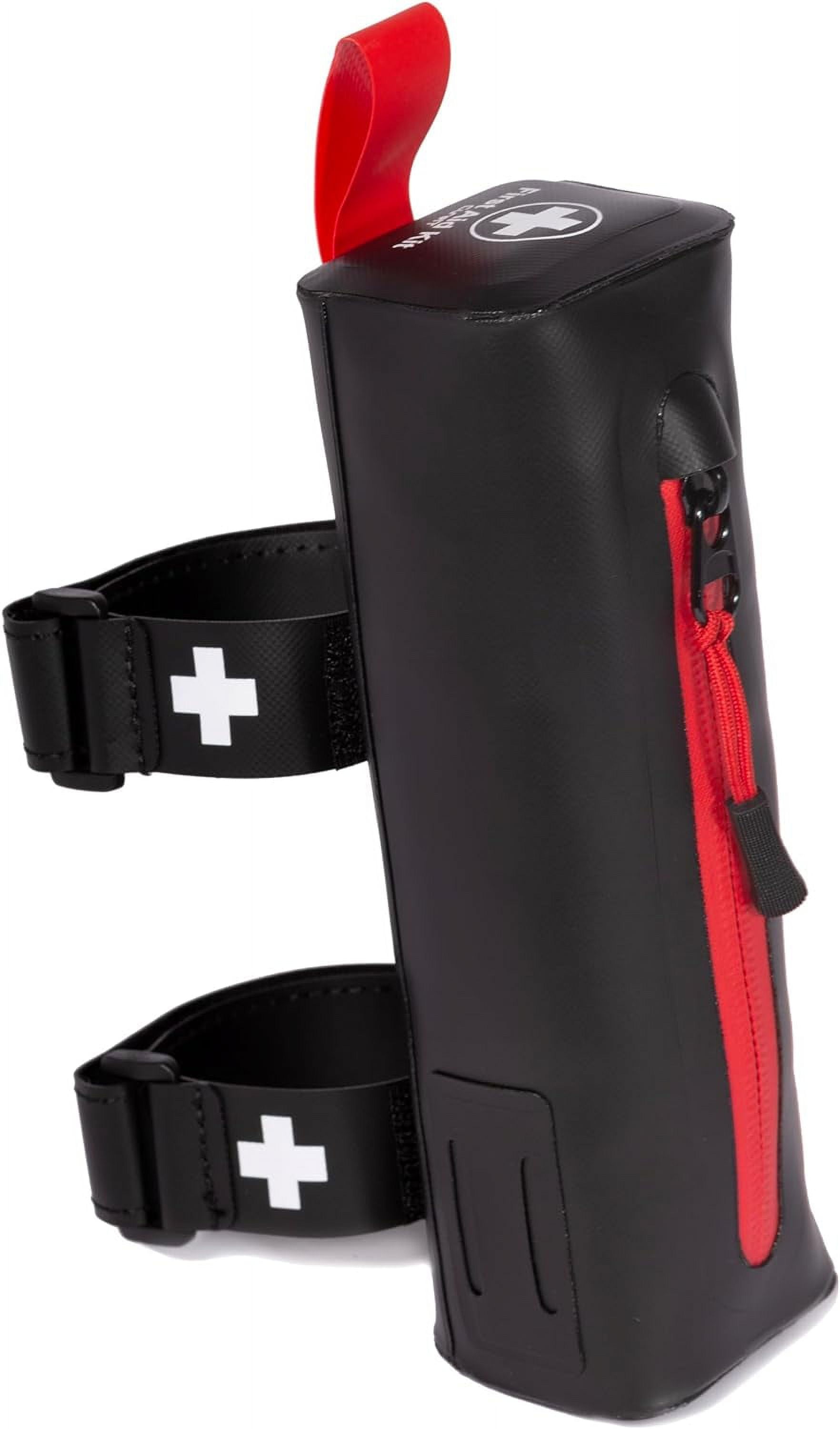 CureIT 50-Pc Bike First Aid Kit Waterproof Bicycle Mounted Emergency ...