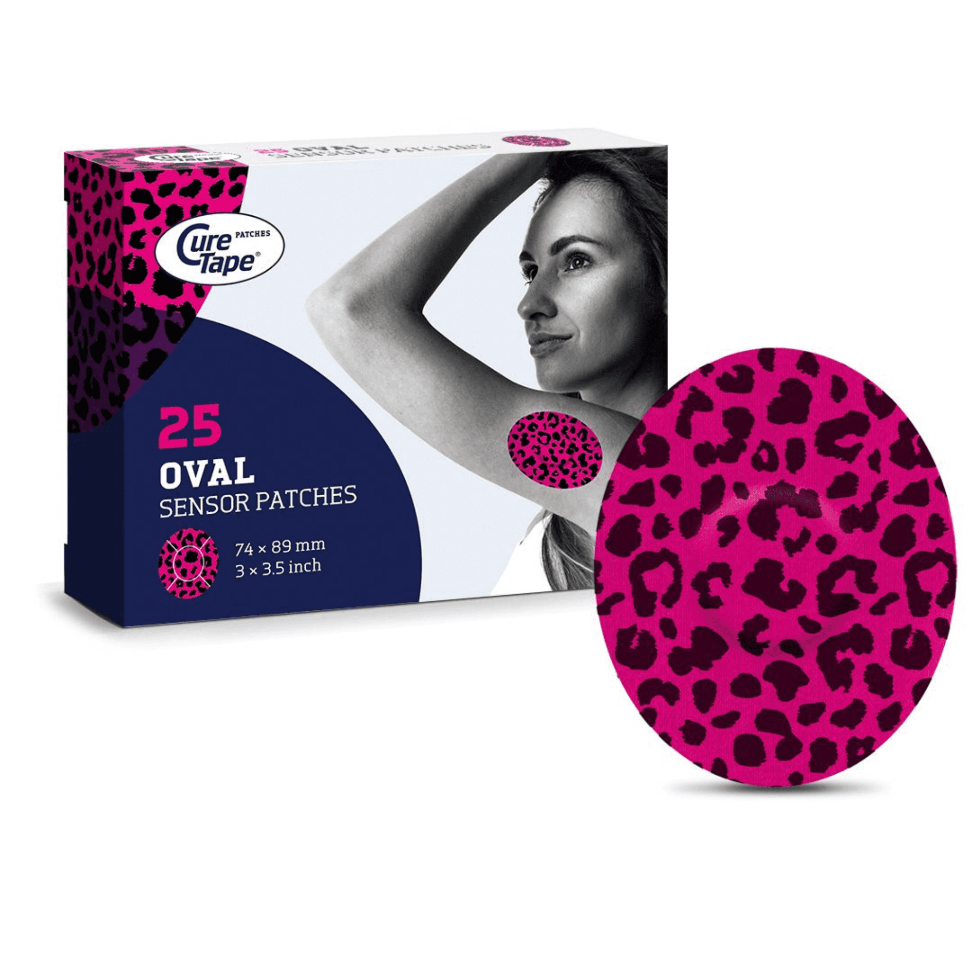 CureTape Sensor Patches: 25-pack (Leopard) - Walmart.com