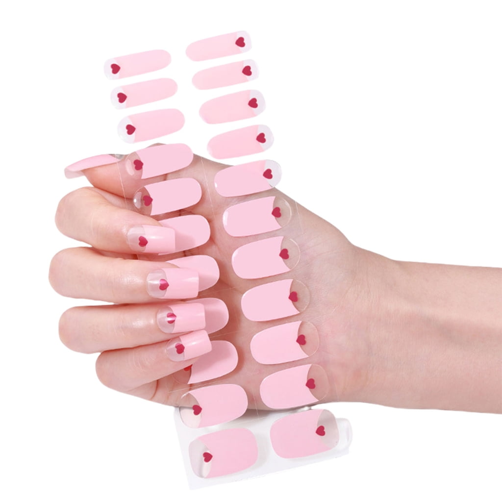 Cured Nails Polish Stickers Gels Nails Stickers Nails Polish Wraps ...