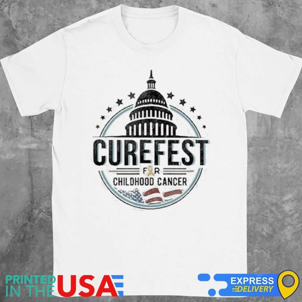 Curefest For Childhood Cancer America 2024 Shirt - Walmart.com