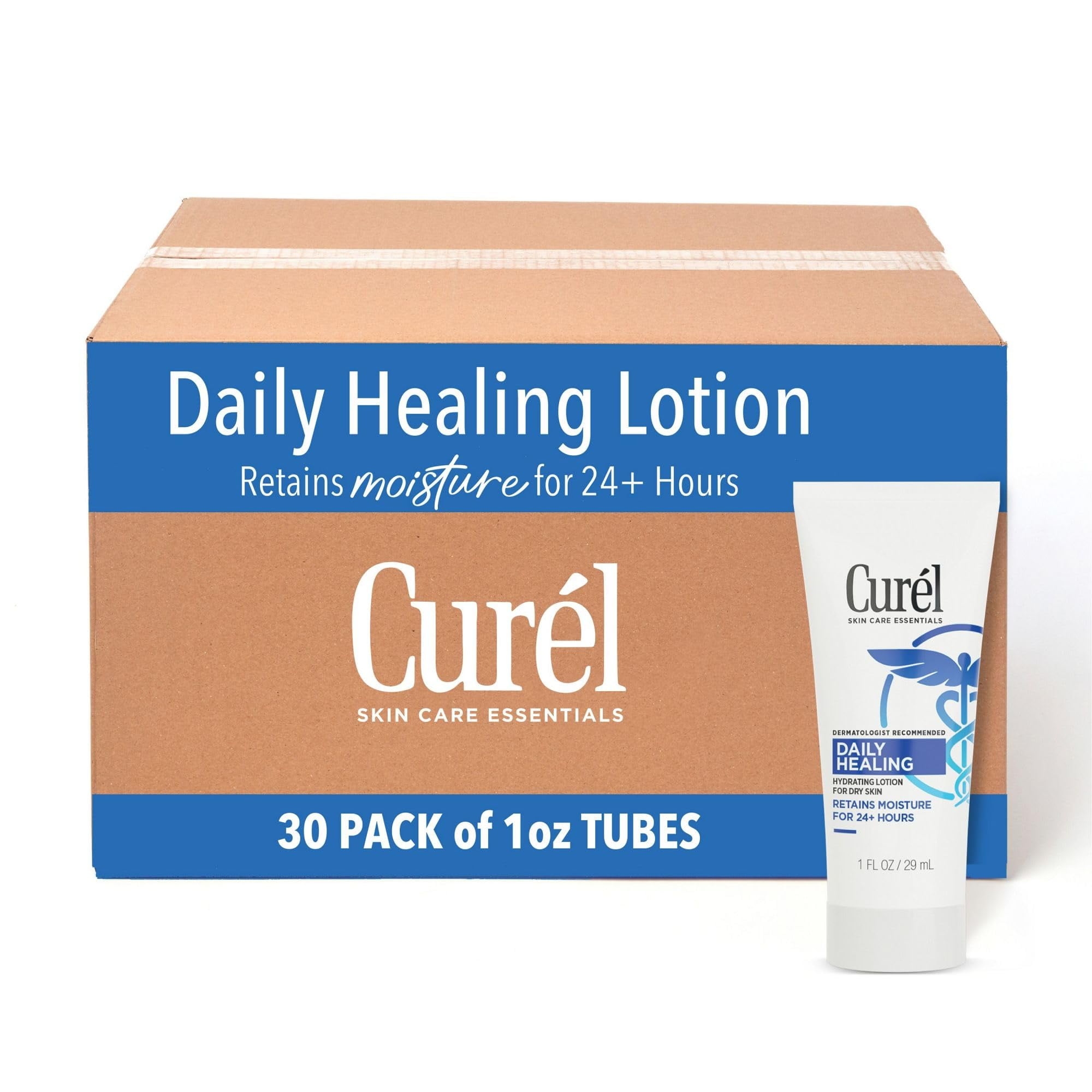 Curel Daily Healing Body Lotion for Dry Skin, Dermatologist Recommended ...