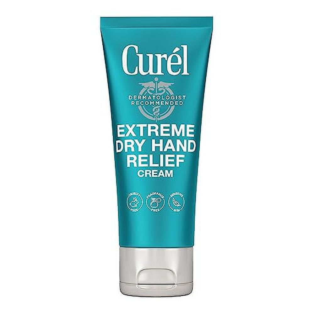 Curel Extreme Dry Hand Dryness Relief, Travel Size Hand Cream, Easily Absorbed for Long-Lasting ...