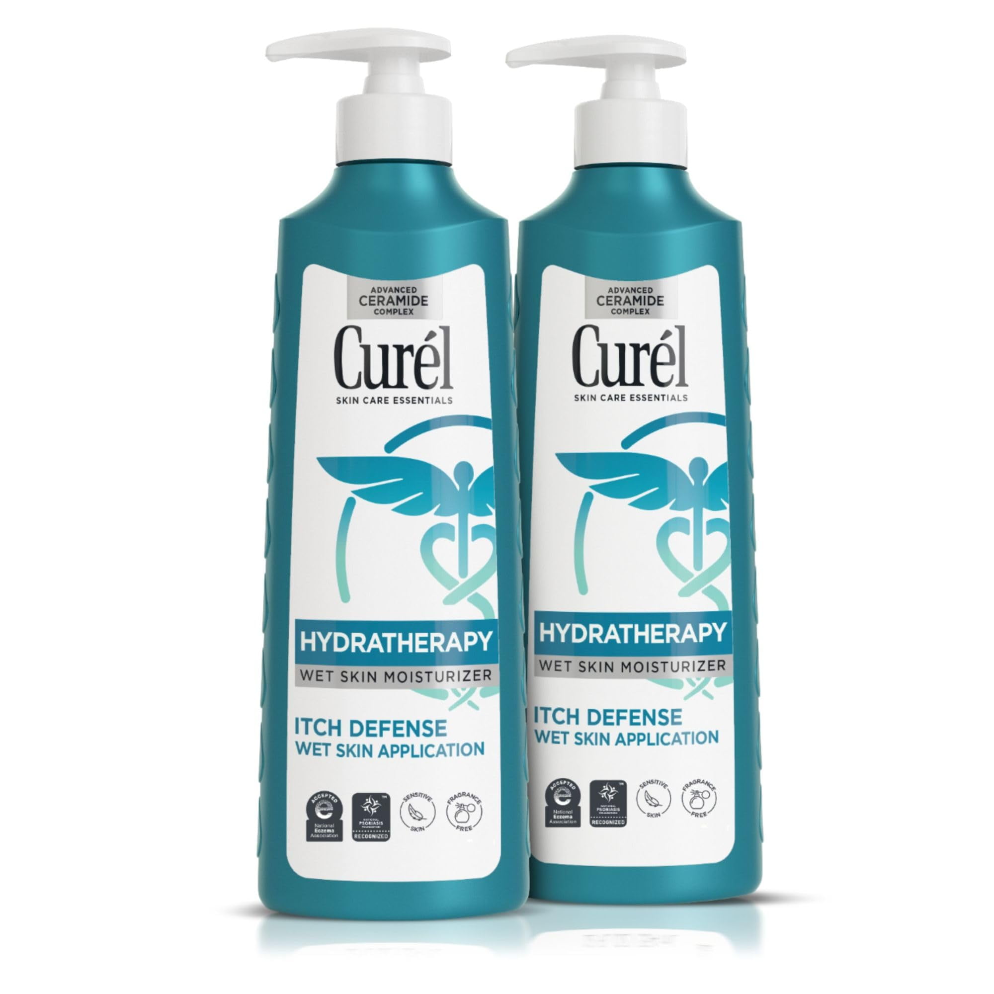 Curel Hydra Therapy In Shower Lotion, Itch Defense Body Moisturizer With Advanced Ceramide ...