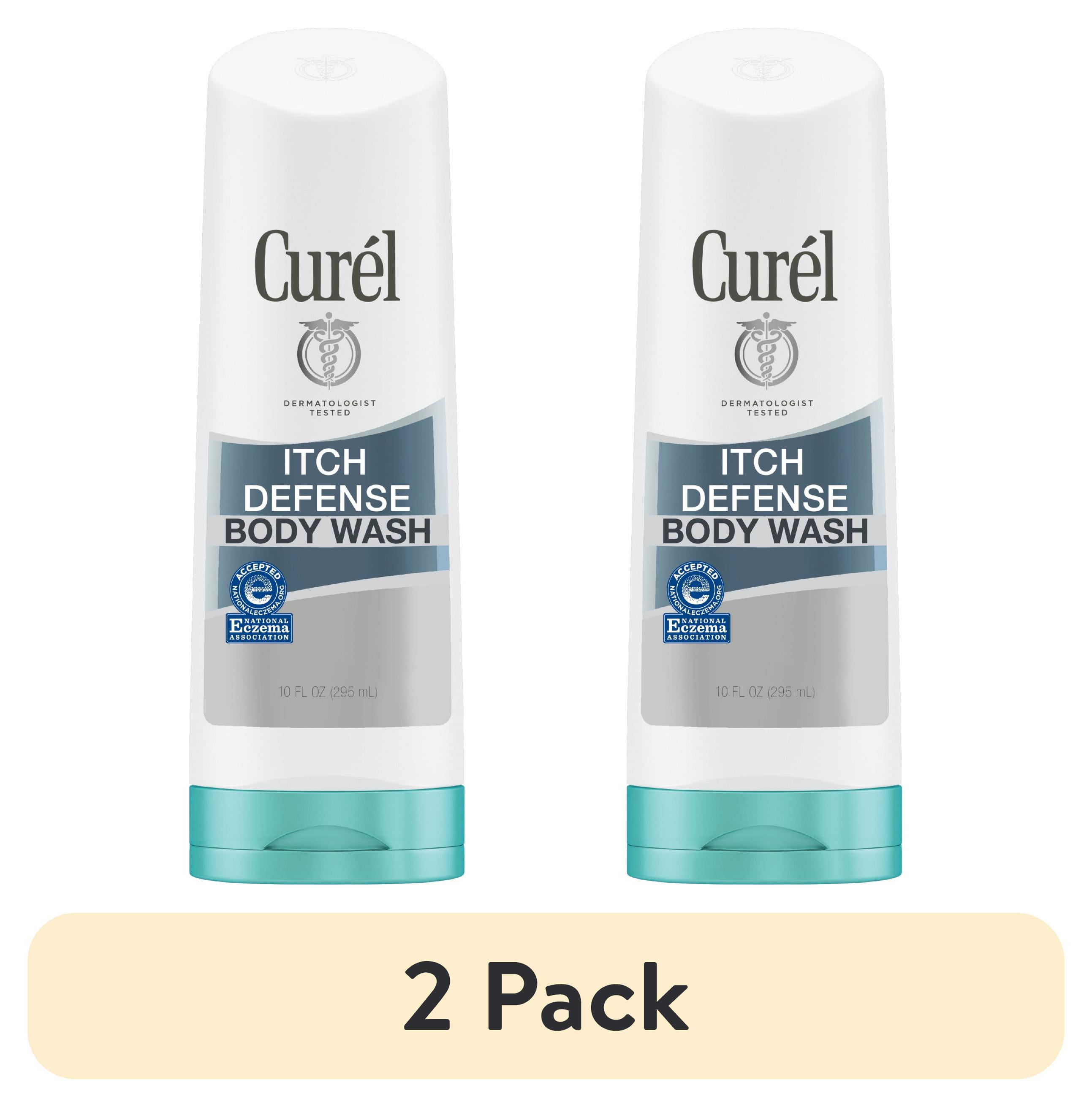 (2 pack) Curel Hydrating Body Wash, Itch Defense Calming Daily Cleanser ...