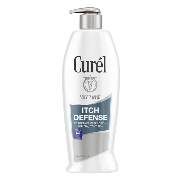 Curel Itch Defense Calming Body Lotion for Dry, Itchy Skin, 13 fl oz ...
