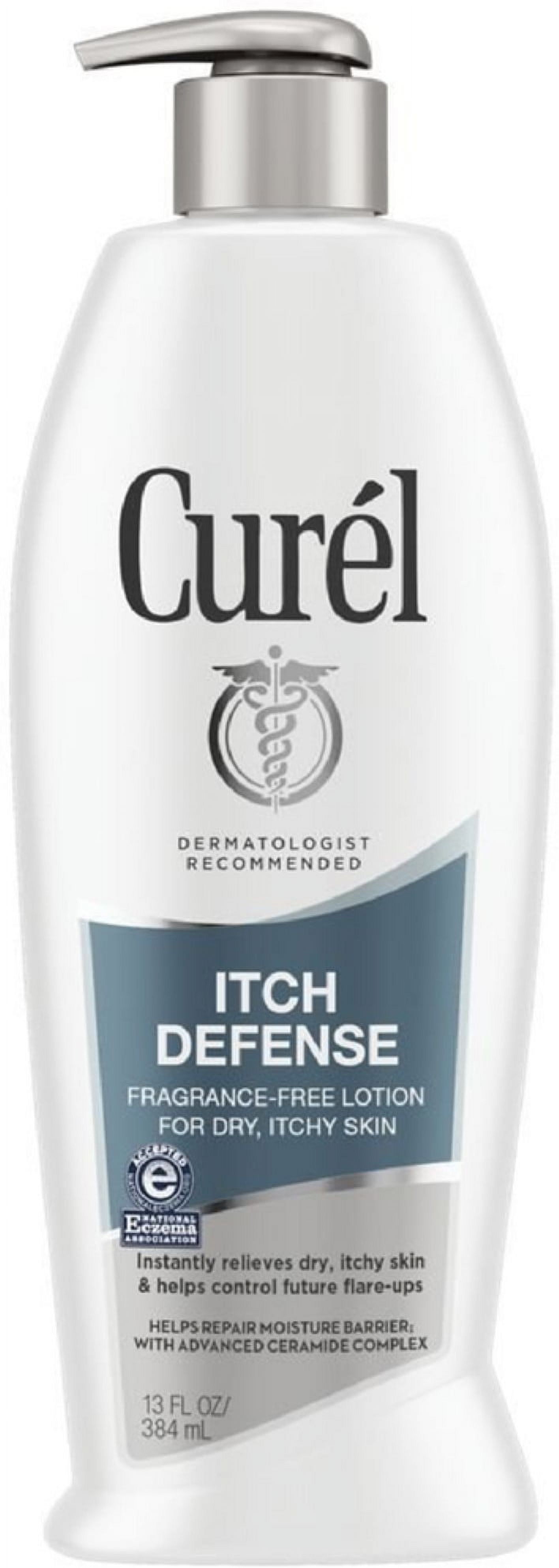 Curel Itch Defense Lotion For Dry, Itchy Skin 13 oz (Pack of 3 ...