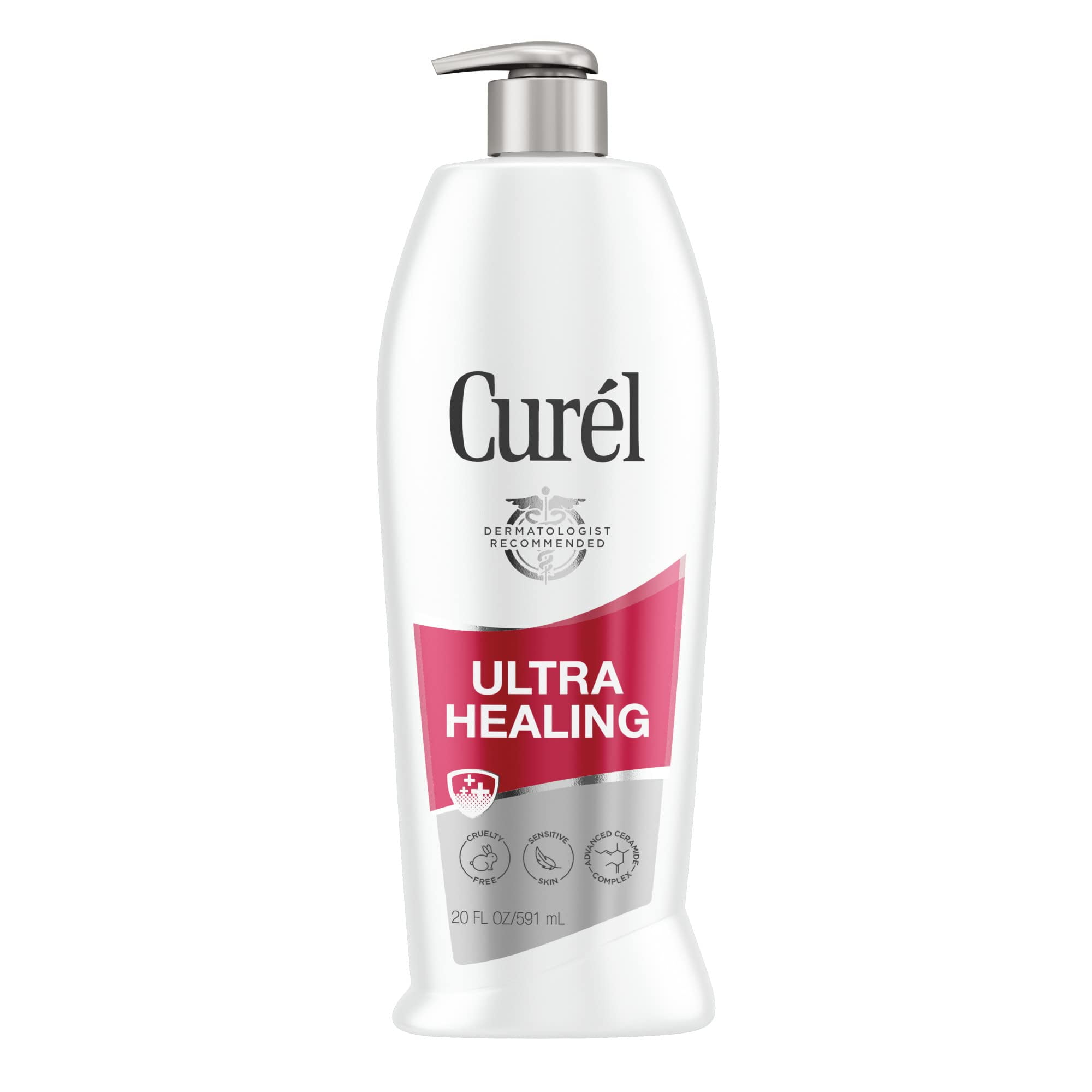 Curel Ultra Healing Lotion, Hand and Body Moisturizer for Extra Dry ...