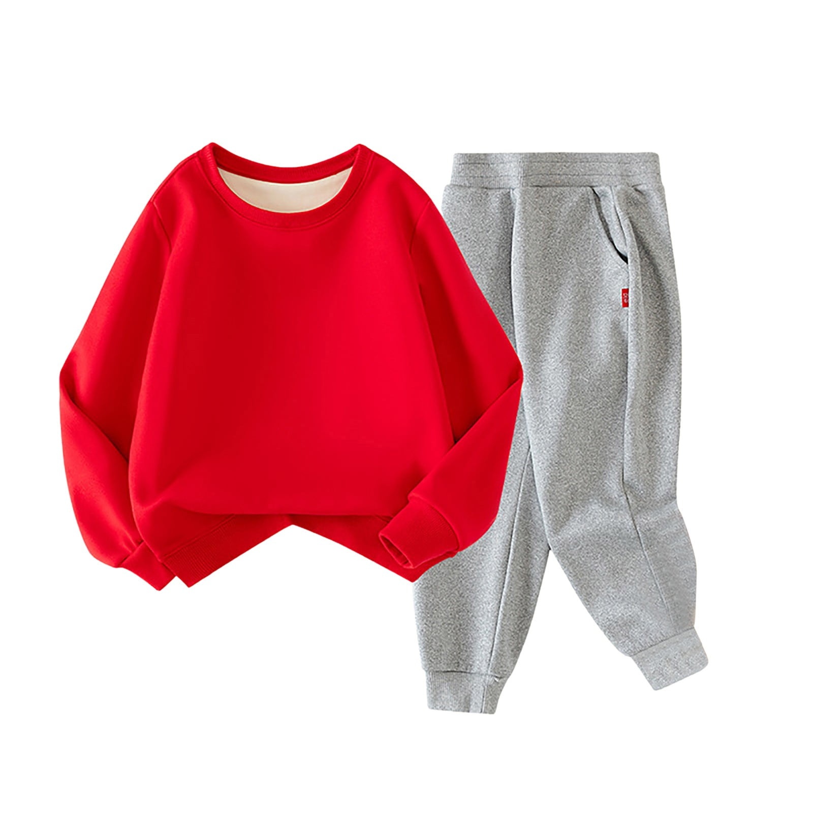 Curenmufel Boys Outfit Stylish and Comfortable Clothes for Kid(Red,8-9 ...
