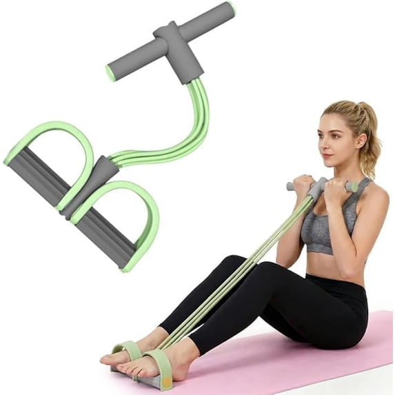 Curetoaway Exercise Bands, Multifunction Pedal Resistance Band, Pedal ...