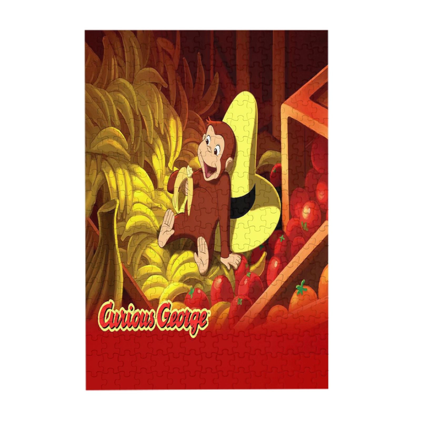 Curi-ous Geor-ge Jigsaw Puzzles Novelty Jigsaw Puzzle Cartoon Puzzles ...