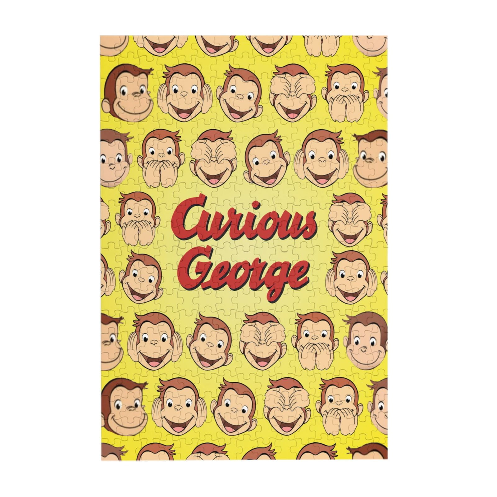 Curi-ous Geor-ge Jigsaw Puzzles Novelty Jigsaw Puzzle Cartoon Puzzles ...