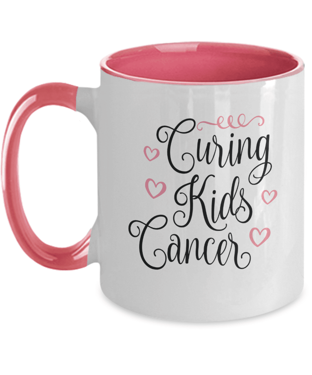 Curing Kids Cancer Pink Coffee Mug - Walmart.com