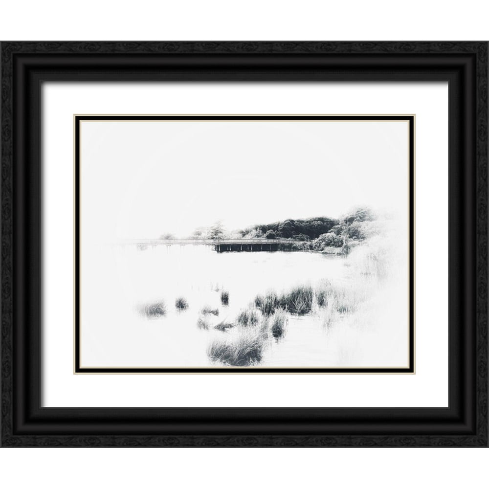 Curinga, Kim 14x12 Black Ornate Wood Framed with Double Matting Museum ...