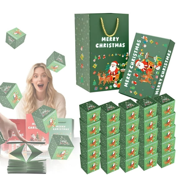 CurioCo Explosion Gift Box - DIY Surprise Folding Box for Birthday ...