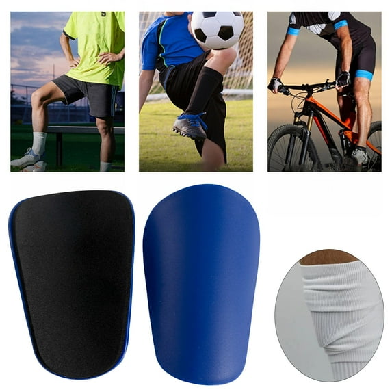 CurioCo Miniature Soccer Shin Guards for Adults Youth Kids, Lightweight ...