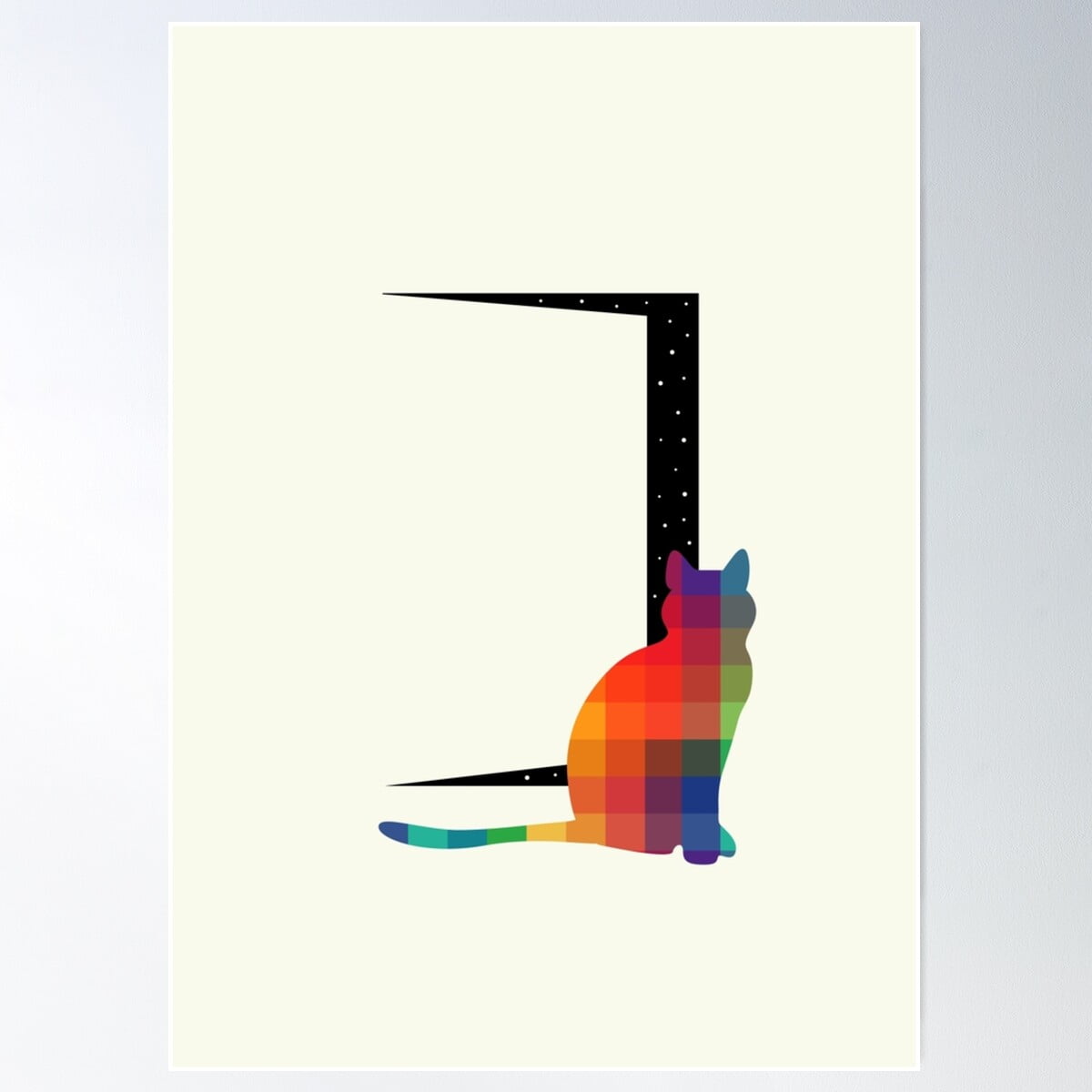 Curiosity Poster Wall Art, Modern Wall Decor For Living Room Bedroom ...