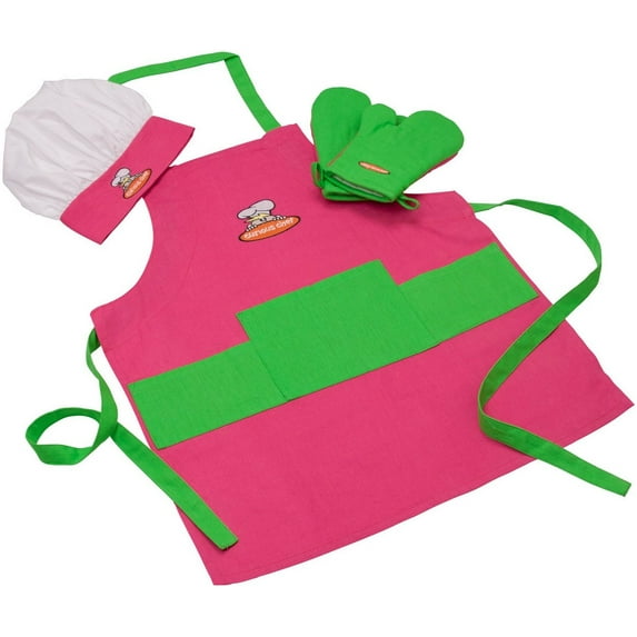 Curious Chef 4-Piece Child Chef Textile Set - Walmart.com