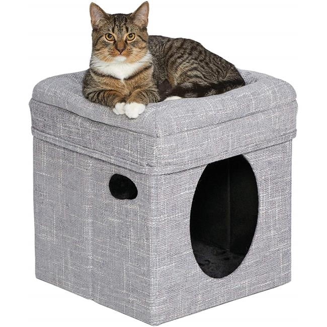Curious Cube Silver Mesh for Cat - Walmart.com